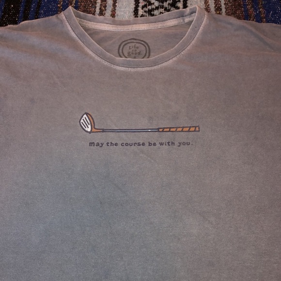 Life Is Good | Shirts | Classic Life Is Good Golf Tee Shirt | Poshmark